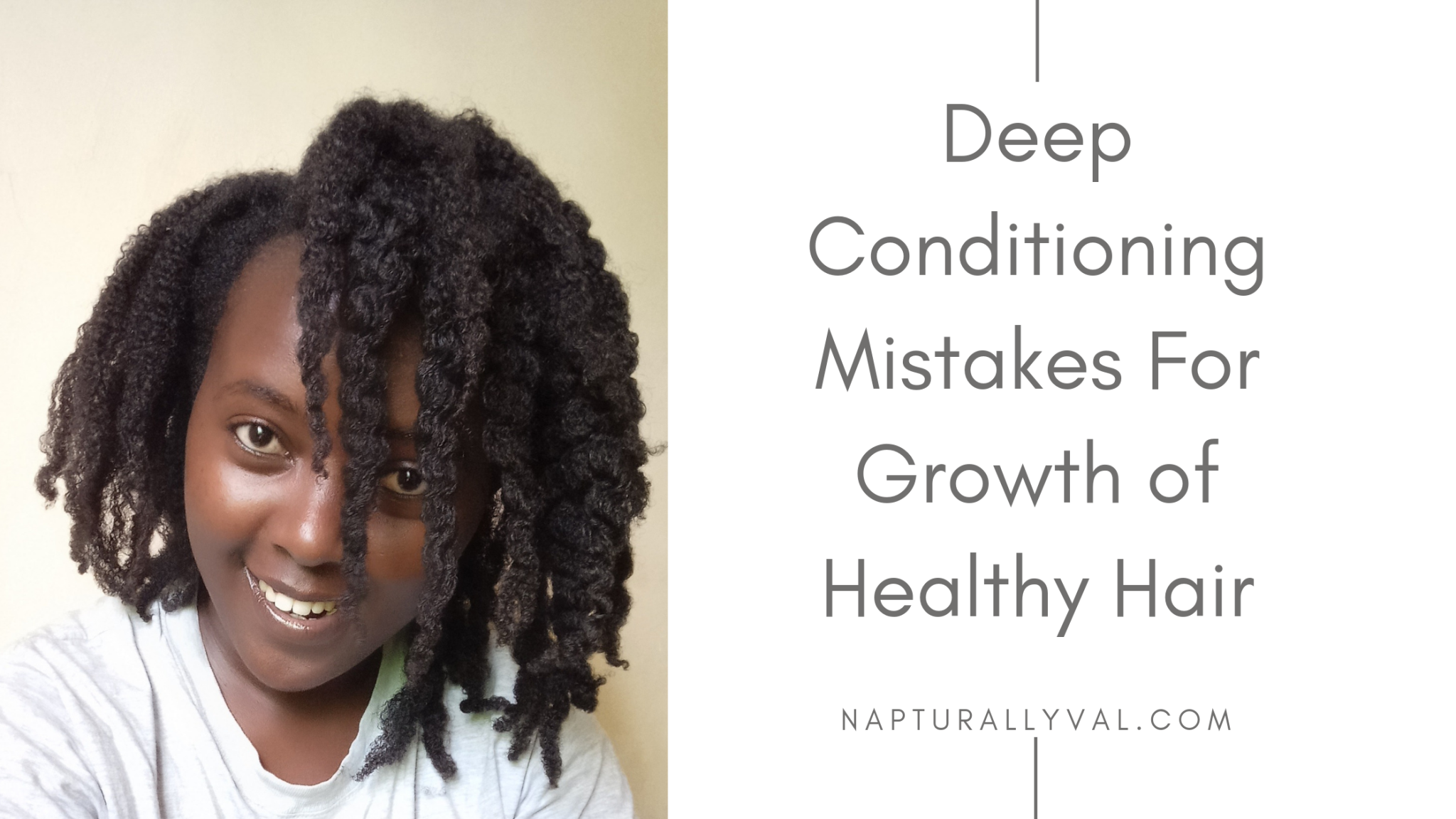 5 Worst Deep Conditioning Mistakes Ruining Your Natural Hair ...