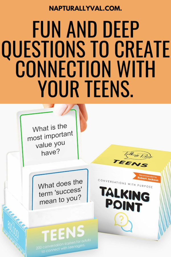 100 Fun And Deep Questions To Connect With Teens. - NapturallyVal